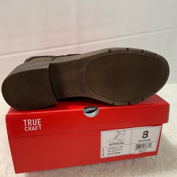 True Craft | Shoes | True Craft Pu Tc Katty Boot In Cognac Size 8 85 ...